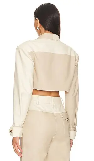 CAMILA COELHO Araceli Cropped Jacket