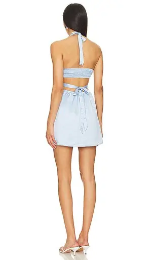 MORE TO COME Kristen Halter Mini Dress