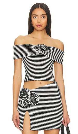 LOVERS AND FRIENDS Luna Off-the-shoulder Top