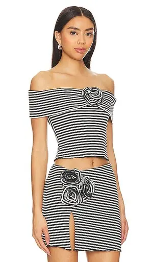 LOVERS AND FRIENDS Luna Off-the-shoulder Top