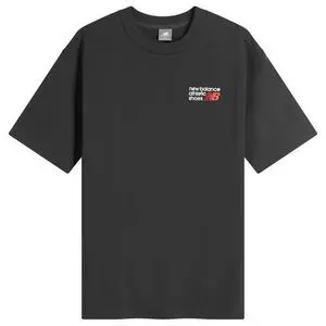 NEW BALANCE Nb Athletics Premium Logo Relaxed T-shirt - Black