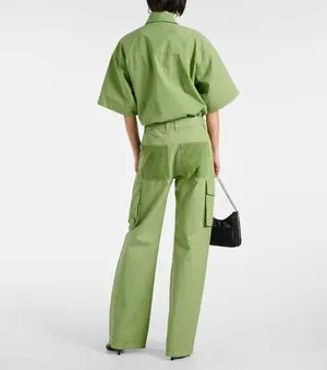 Stella McCartney Mid-rise Cotton Cargo Pants