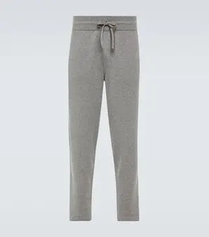 Loro Piana Merano Cashmere Sweatpants - Grey