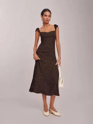 Reformation Ruffle Hem Day Dresses