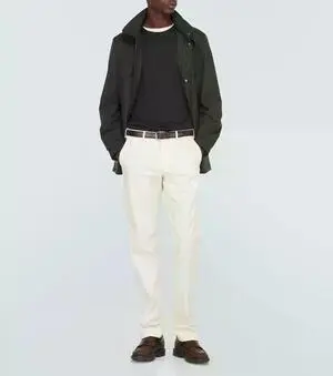 Loro Piana Knitted Virgin Wool Top - Black