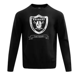 PRO STANDARD Las Vegas Raiders Crest Knit Sweater