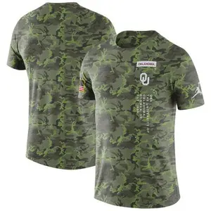 JORDAN BRAND Oklahoma Sooners Military T-shirt - Camo