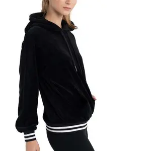 LUSSO Los Angeles Lakers Velour Pullover Hoodie