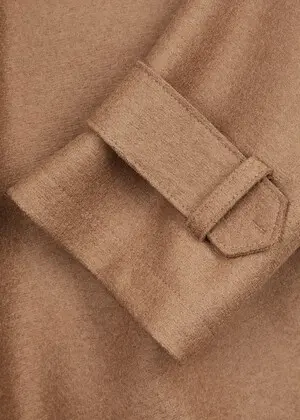 Harris Wharf London Belted Wool Trench Coat
