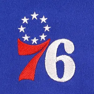 FISLL Philadelphia 76ers Multi-language Pullover Hoodie
