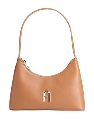 Furla Diamante Mini Shoulder Bag - Camel