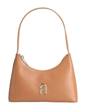 Furla Diamante Mini Shoulder Bag - Camel