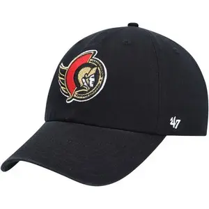 '47 Ottawa Senators Clean Up Adjustable Hat - Black