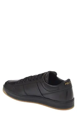Prada Downtown Leather Sneakers - Nero