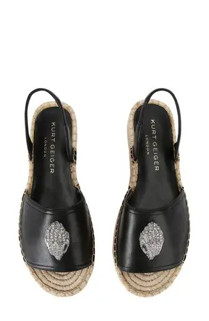 Kurt Geiger Kensington Espadrille Slingback Sandal