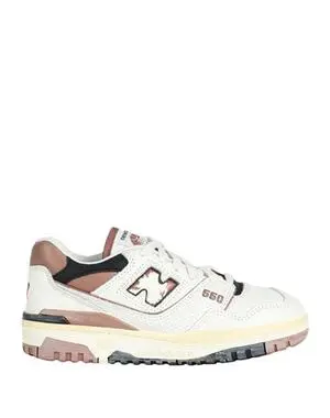 NEW BALANCE Leather Sneakers - White
