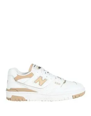 NEW BALANCE Leather Sneakers - White
