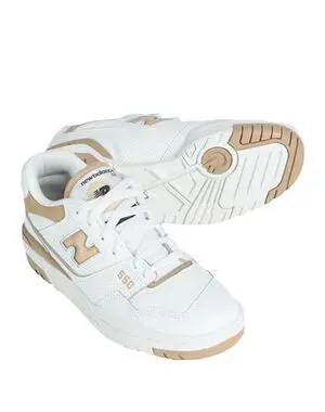 NEW BALANCE Leather Sneakers - White