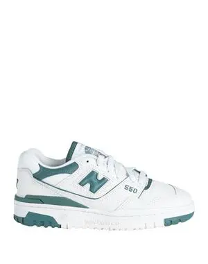 NEW BALANCE Low-top Leather Sneakers - White