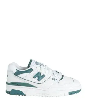 NEW BALANCE Low-top Leather Sneakers - White