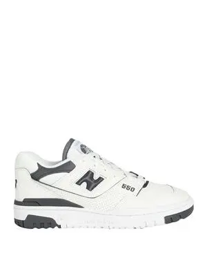 NEW BALANCE Leather And Textile Sneakers - White