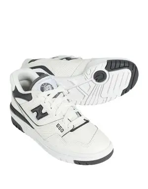 NEW BALANCE Leather And Textile Sneakers - White
