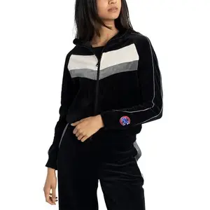LUSSO Chicago Cubs Nixie Raglan Full-zip Jacket - Black