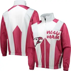 TONES OF MELANIN North Carolina Central Eagles Anorak Full-zip Jacket - Maroon