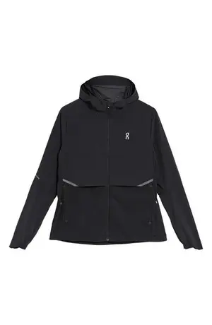 On Core Hooded Packable Running Jacket - Black