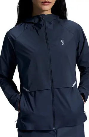 On Core Hooded Packable Running Jacket - Midnight