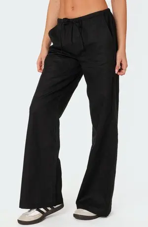 EDIKTED Maison Wide Leg Pants