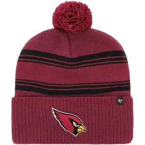 '47 Arizona S Fadeout Cuffed Knit Hat With Pom - Cardinal