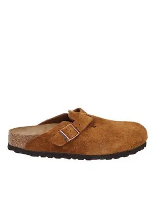 BIRKENSTOCK Suede Mule Mink