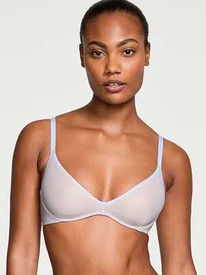 Victoria's Secret Very Sexy Angelight Lightly Lined Scoop Plunge Bra Blue