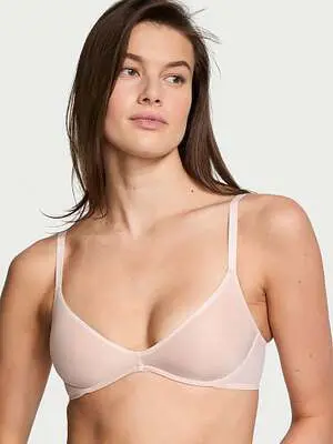 Victoria's Secret Very Sexy Angelight Lightly Lined Scoop Plunge Bra Pink