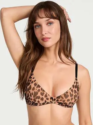 Victoria's Secret Very Sexy Angelight Lightly Lined Scoop Plunge Bra Print