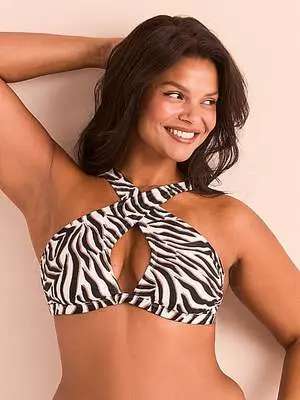 Victoria's Secret Victoria's Secret Adore Me Demi Bikini Top Print