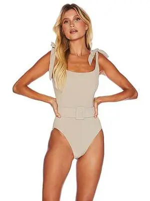 Victoria's Secret Victoria's Secret BEACH RIOT Sydney One-Piece Swimsuit Beige