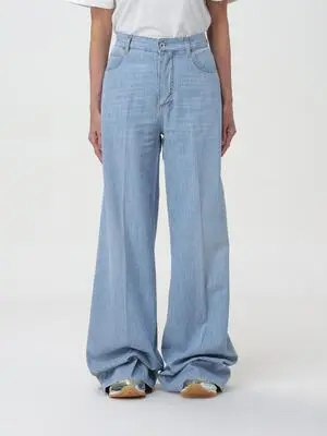 Bottega Veneta Wide Leg Jeans - Stone Washed