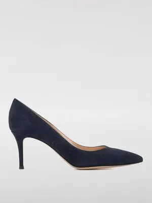 GIANVITO ROSSI Gianvito Rossi Pointed Toe Stiletto Pumps Denim