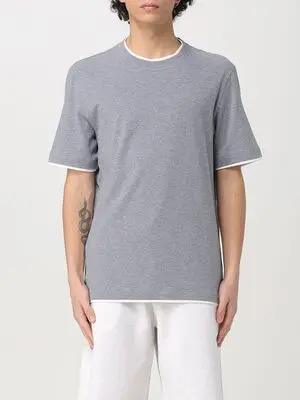 Brunello Cucinelli T-shirt Men Grey 2