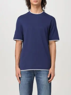 Brunello Cucinelli T-shirt Men Violet