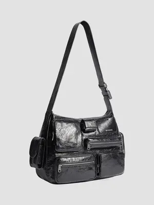 Balenciaga Superbusy Messenger Bag - Black