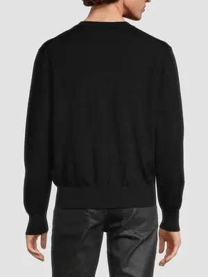 AMI Paris Logo Wool Sweater