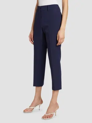MILLY Nicola Cady Slim-fit Pants