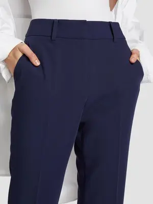 MILLY Nicola Cady Slim-fit Pants