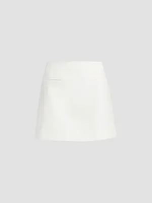 MILLY Cady Miniskirt - Ecru