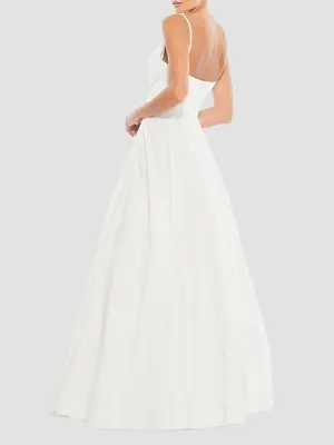 Mac Duggal Classic Taffeta A-line Gown