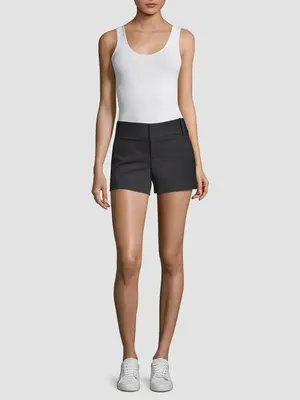 Alice + Olivia Cady Tailored Shorts - Black