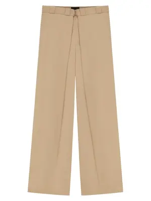 Givenchy Extra Wide Chino Pants In Canvas - Beige